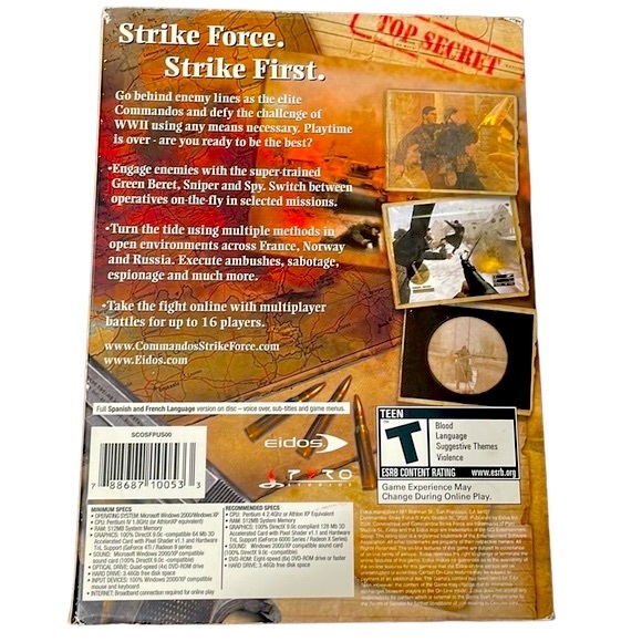 Pyro Studios | Video Games & Consoles | Commandos Strike Force First ...